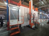 China Full Automatic Vertical Anodizing Production Line 380V 3000Ton High Capacity Computer Control Conveyor Platform for sale