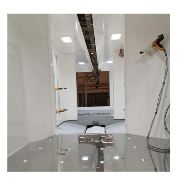 Horizontal Powder Coating Line Natural Gas Heating Powder Painting