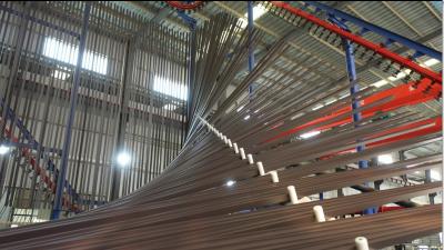 Cina Indonesia 220V 50Hz sistema di riscaldamento a GPL Linea di produzione di rivestimento in polvere nei progetti di costruzione in vendita