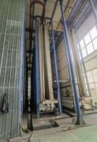 China Vertical Powder Coating Line for Aluminum Profiles 7000mm 380V 50Hz Efficient Surface Treatment for sale
