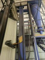 China Vertical Powder Coating Line for Aluminum Profiles 7000mm Automatic Adjustable 380V for sale