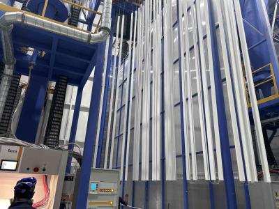 Китай Онлайн-предварительная обработка вертикальных линий порошковой окраски с полностью автоматической системой порошковой окраски и обработкой поверхности продается