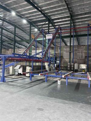 Китай Система сжигания предварительной обработки полностью автоматическая вертикальная линия покрытия порошком для алюминиевых профилей продается