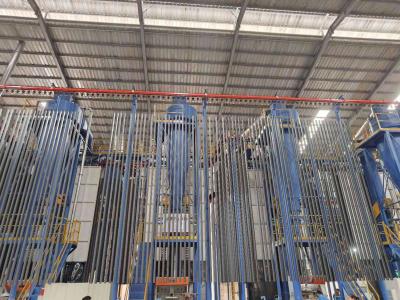 China Flexible Control System Full-Automatic Vertical Powder Coating Line for Aluminum Profiles for sale