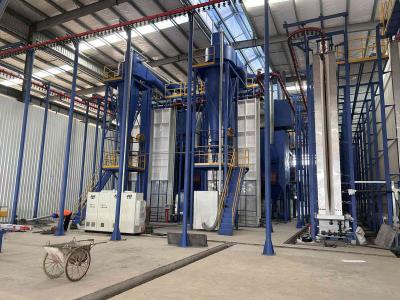 China Integrated Furnace   High-performance Vertical Powder Coating Line for Aluminum Profiles for sale