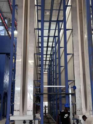 China High-performance Burning System Vertical Powder Coating Line for Aluminum Profiles for sale