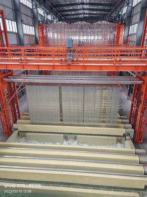 China Customized Size and Capacity Vertical Anodizing Production Line for Aluminum Profiles for sale