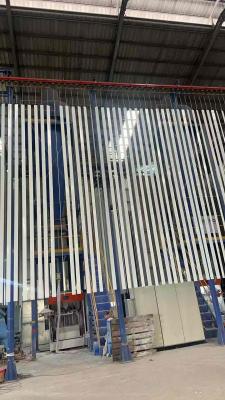 China Conveying Chain Speed Adjusttable Customized Capacity for Customers  Vertical Powder Coating Line for Aluminum Profiles for sale