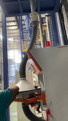 China Gas Heating  High-performance Customized Vertical Powder Coating Line for Aluminum Profiles for sale