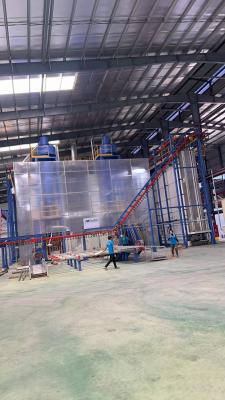 China LNG Drying Oven Heating  System High-performance Customized Vertical Powder Coating Line for Aluminum Profiles for sale