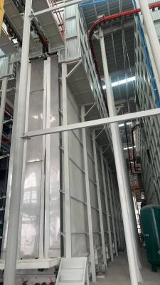 China High-perfomrance Recycle System High-performance Vertical Powder Coating Line for Aluminum Profiles for sale