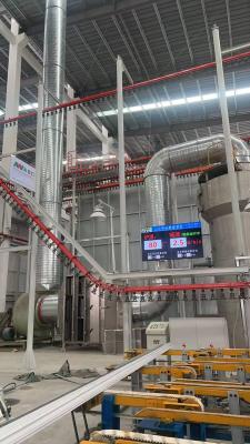 China Full-automatic Loading and Unloading System Vertical Powder Coating Line for Aluminium Profiles for sale