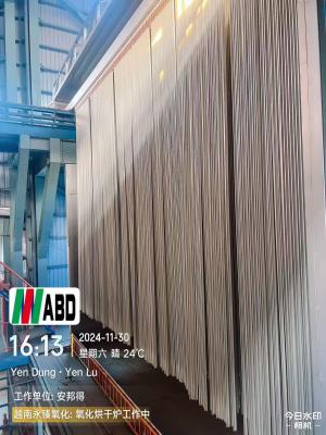 China Drying Oven Combution Vertical Anodizing Production Line for Aluminum Profiles for sale