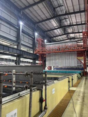 China Cooling  System Full-automatic Vertical Anodizing Production Line for Aluminum Profiles for sale