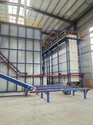 China Reverse  Osmosis  Pure Water Rinsing Aluminum Profiles Vertical Powder Coating Line for sale