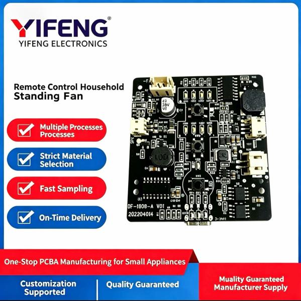 Quality Custom PCBA Control Board for Remote Control Standing Fans with Customizable Functions, RoHS Compliant, and Wide-Voltage Design for sale