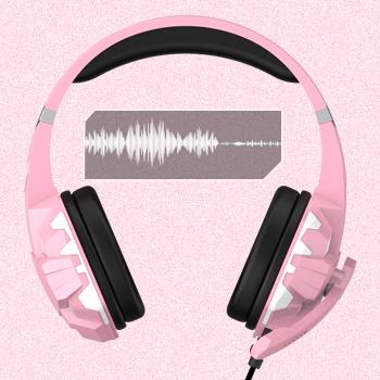 Bass surround sound illustration of G9000 Max Gaming Headset