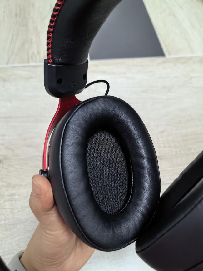 X6 PRO gaming headset close-up details