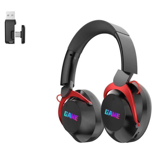 X1 PRO gaming headset side view with detachable microphone