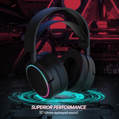 Cina Logo personalizzato 7.1 Suono circondante cuffie per videogiochi wireless 2.4ghz Per PS4 Xbox One in vendita