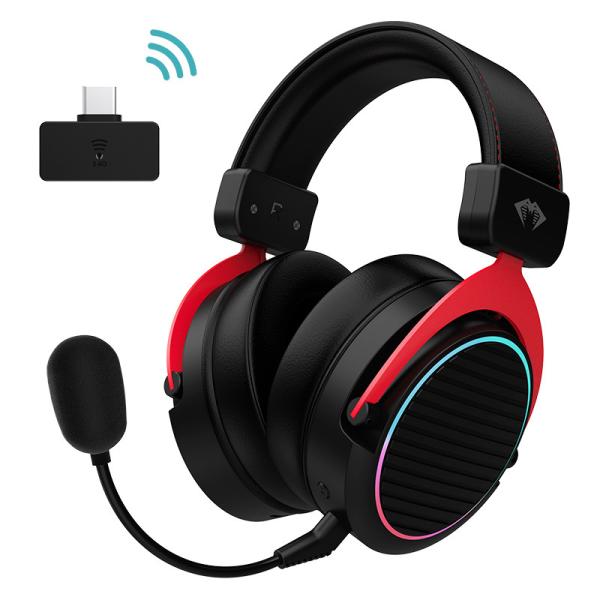 Quality Volume Control 2.4G Wireless Gaming Headphones DJ Earphones 15 Hz-20KHz For PC for sale