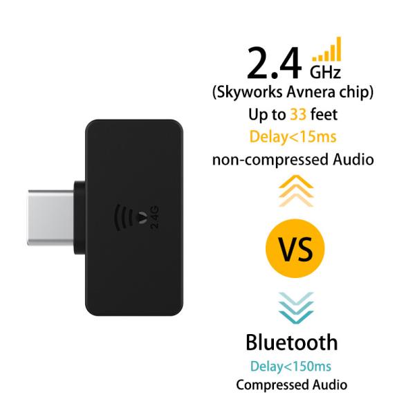Quality Volume Control 2.4G Wireless Gaming Headphones DJ Earphones 15 Hz-20KHz For PC for sale