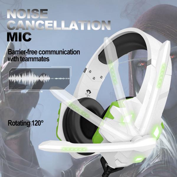 Quality 15Hz-20KHz Frequency Wired Over Ear Headphones , Wired Ps4 Headset With Mic OEM for sale