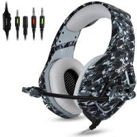 Quality PS4 PS5 Xbox PC Onikuma F9 Wired Gaming Headset With 50mm Driver Microphone RGB for sale