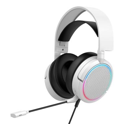 Cina PS4 PC Gaming Headphones Headset con microfono luce a LED 3.5mm cablato RGB Free Sample in vendita