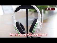 Draadloze Active Noise Cancelling PC Gaming Headset met 20Hz-20kHz Frequency Response