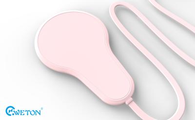 China Pink Anti - skidding Silicon Case Waterproof  Wireless Charger For Mobile Phones for sale