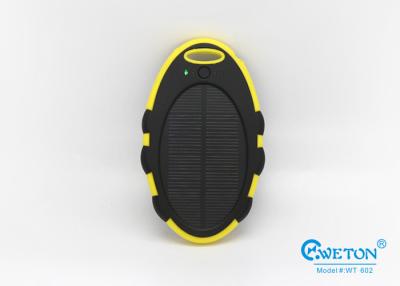 China 5000mAh Shockproof Li-Polymer Solar Power Charger for Mobile Phone / MP3 for sale