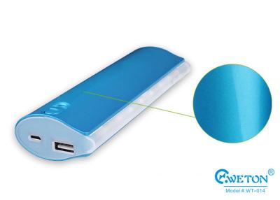 China 18650 Li-ion Blue Backup Emergency Gift Power Bank for Cellphone / Tablet PC for sale