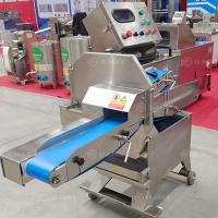 China High Slicing Efficiency Cooked Meat Cutting Machine with Adjustable Cutting Thickness for sale