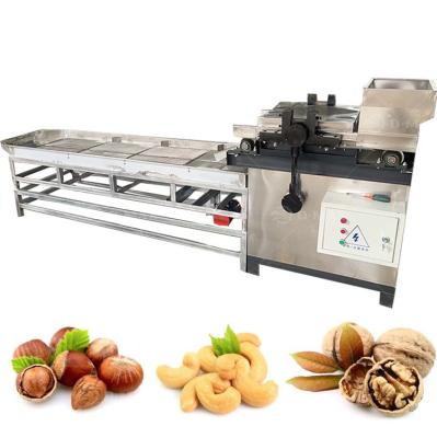 China Cashew triturador concha y separado triturador de nueces cortar almendras máquina para las necesidades de panadería en venta