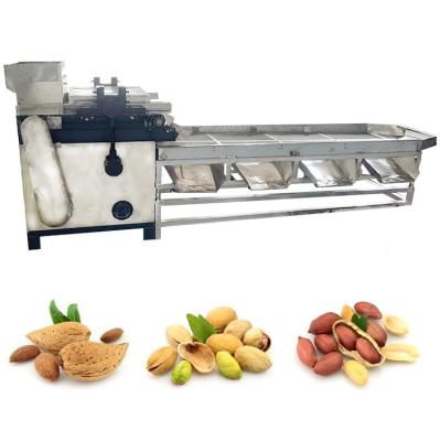 China Cashew triturador concha y separado triturador de nueces cortar almendras máquina para las necesidades de panadería en venta