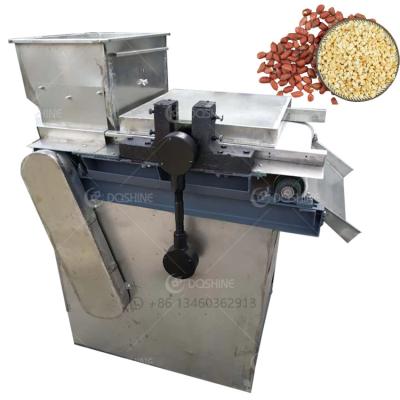 China Peanut Chopping Cutting Machine for Raw Material Nuts Peanut Groundnut Almond Hazelnut for sale