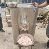 China Commercial Meat Grinder Machine with 5.5kw Power and Bone Crushing Function for sale