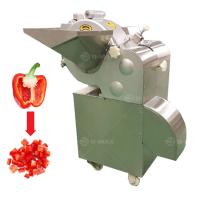 China Raw Material Vegetable Strips Cutting Machine with Double Heads for sale