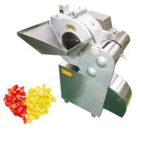 China Raw Material Vegetable Strips Cutting Machine with Double Heads for sale