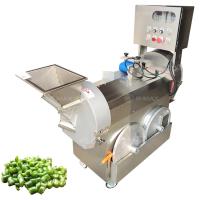 China Raw Material Vegetable Strips Cutting Machine with Double Heads for sale