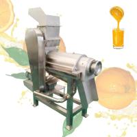 China Durable 2.25kw Spiral Type Orange Juicer Extractor Machine for Fruit Processing Units for sale