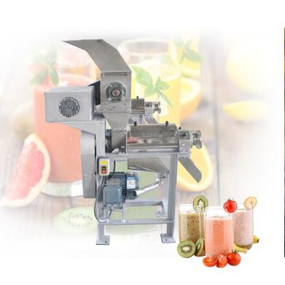 China Stainless Steel Fruit Press Screw Juicer for Easy Operate Mango Juice Extraction for sale