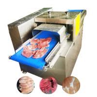 China Automatic Horizontal Meat Cutting Machine for Fresh Beef Chicken Fish Pork Processing for sale