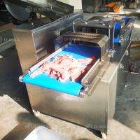 China Automatic Horizontal Meat Cutting Machine for Fresh Beef Chicken Fish Pork Processing for sale