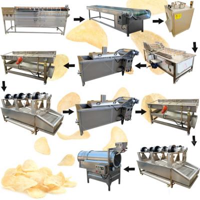 China Best Frozen French Fries and Fried Potato Chips Production Line for Fruit Processing for sale