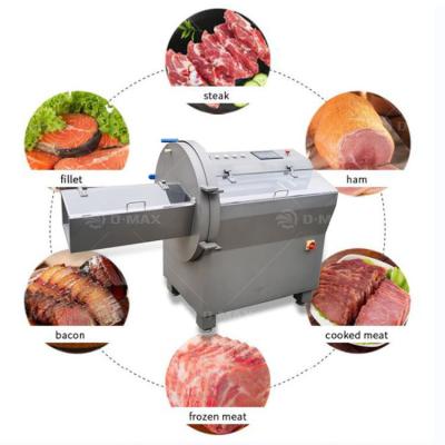 中国 製造工場で冷凍牛肉豚肉のソーセージを切る商業用肉切断機 販売のため