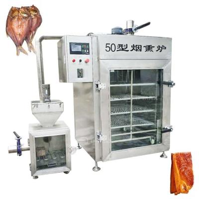 China Smoking Meat Machine for Home Smoke Fish Making Smoker Oven for sale