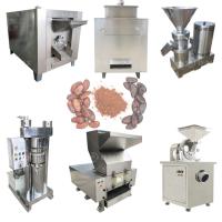 China Grinding Powder Machinery Function Cocoa Bean Process Machine Line with Energy Saving for sale