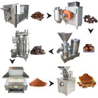 China Grinding Powder Machinery Function Cocoa Bean Process Machine Line with Energy Saving for sale